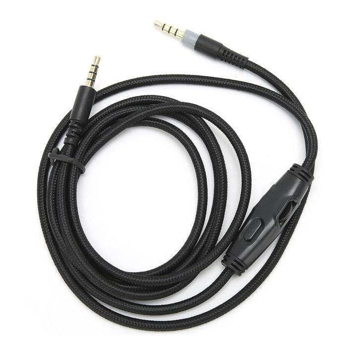 Câble De Casque Portable Plug And Play Câble Audio 3,5 Mm Mâle À Mâle ...