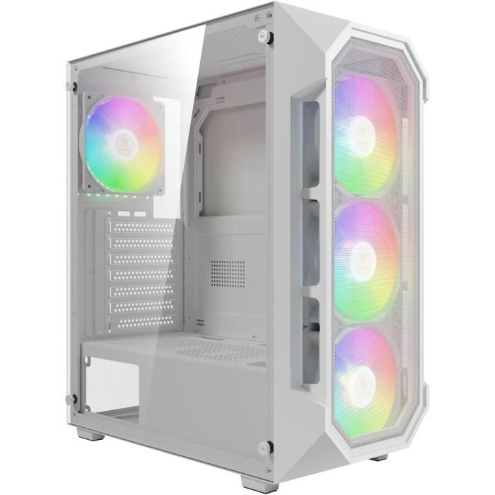 Pc Gamer Boitier, Boîtiers Gaming Atx Moyen Tour Vide, Airflow Mesh ...