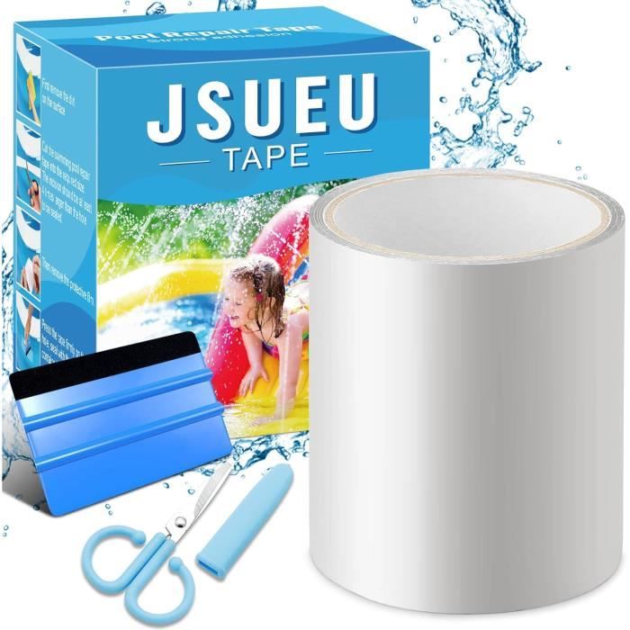Kit de réparation pour piscine - SSS - Rustine liner piscine - Ruban ...