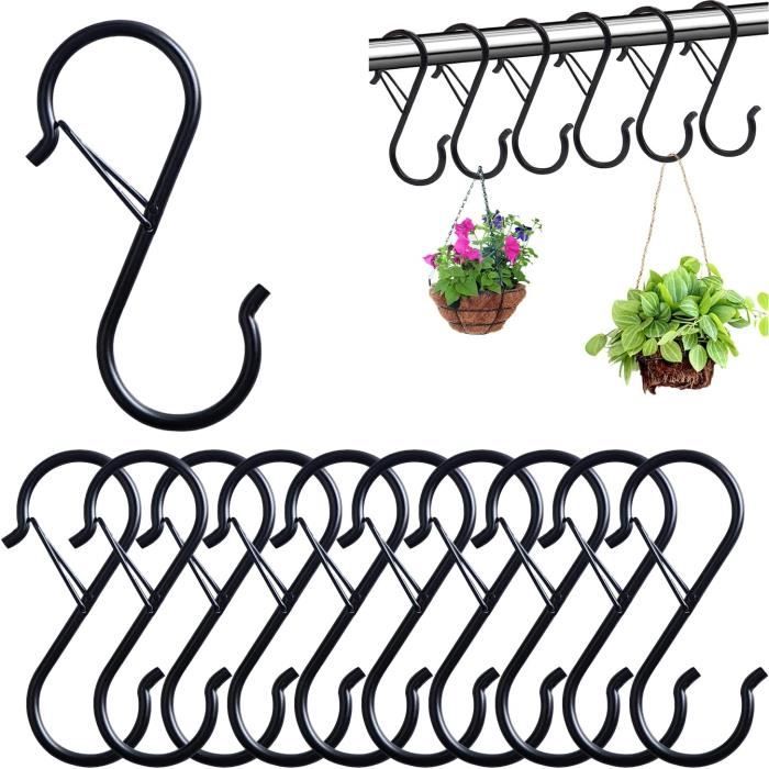 ZEACCT 10 Pièces Crochet Forme S, Crochet S Acier Inoxydable ...