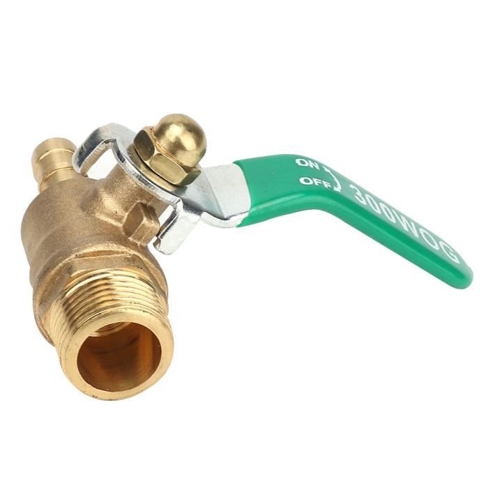 G3 - 8 Mâle À 8-10-12 Mm Robinet À Tournant Sphérique À Bille Vert ...