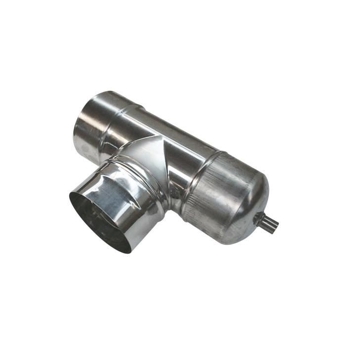 Tubage inox pour cheminée TEN - te tubage 90deg inox stl - Récupération ...