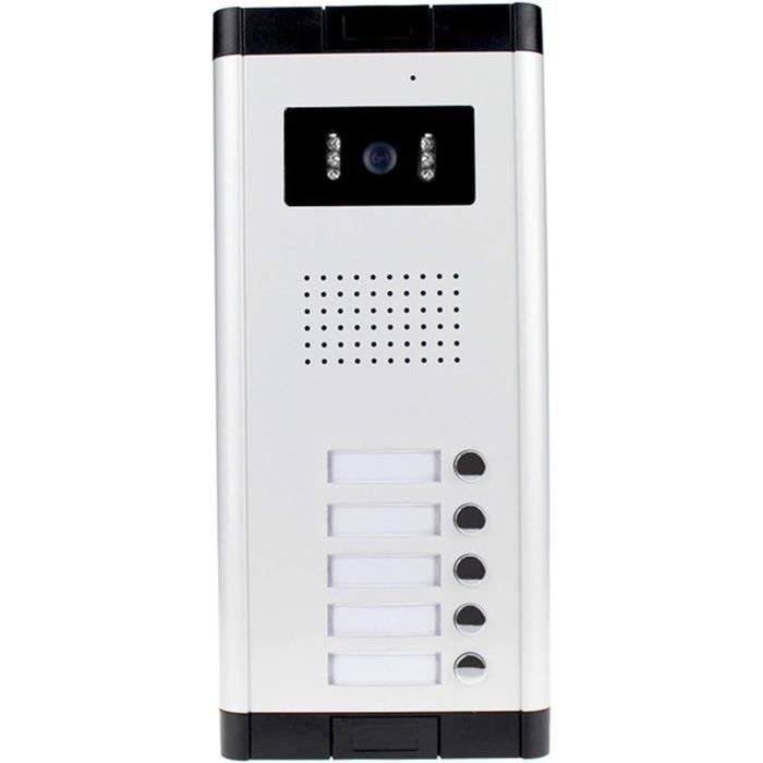 Sonnette De Porte Sonnette Vidéo En Métal Entrée Téléphone Caméra ...