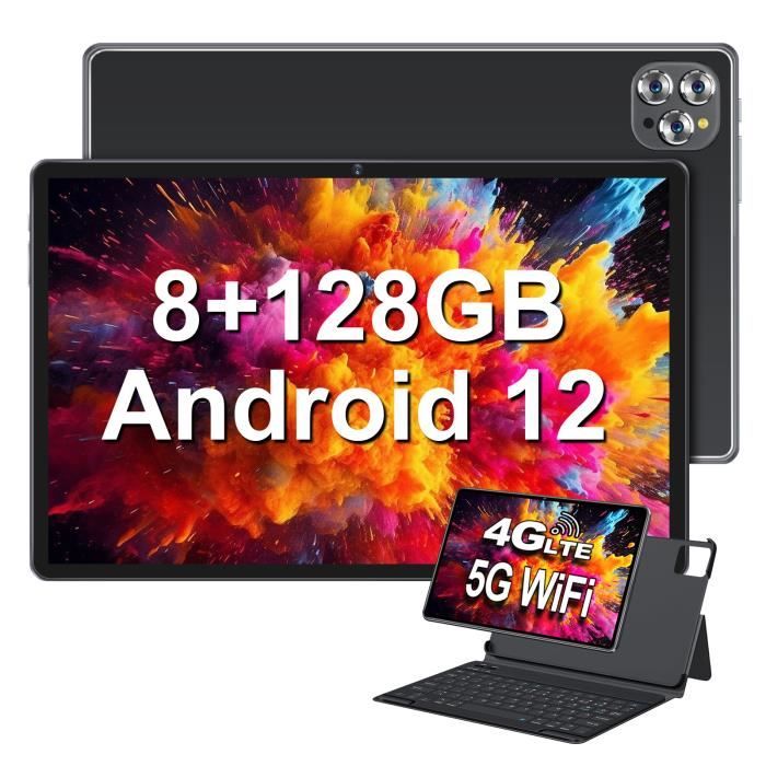 Tablette tactile - VANWIN V62 - 10,36" FHD - RAM 8Go - ROM 128Go - Android 12 - Noir - 4G Lte+ ...