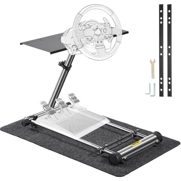 Support de Volant de Course Logitech Réglable 360° Simulateur de ...