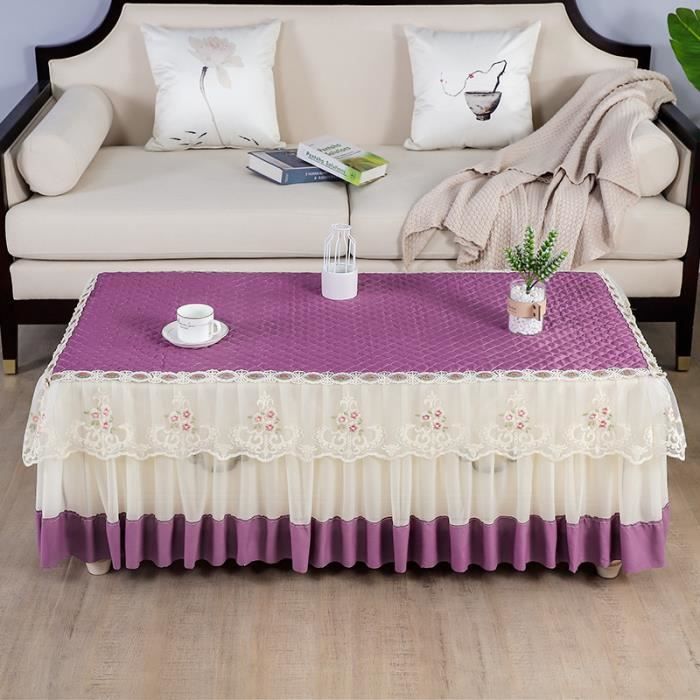 NAPPE DE TABLE ,A-60 W x 120 L x 40 H--Nappe de Table en dentelle ...