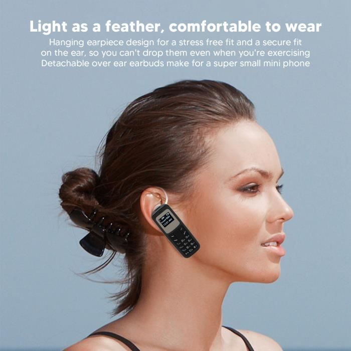 Mini téléphone portable - ZJCHAO - Modèle compact - Bluetooth 3.0 ...