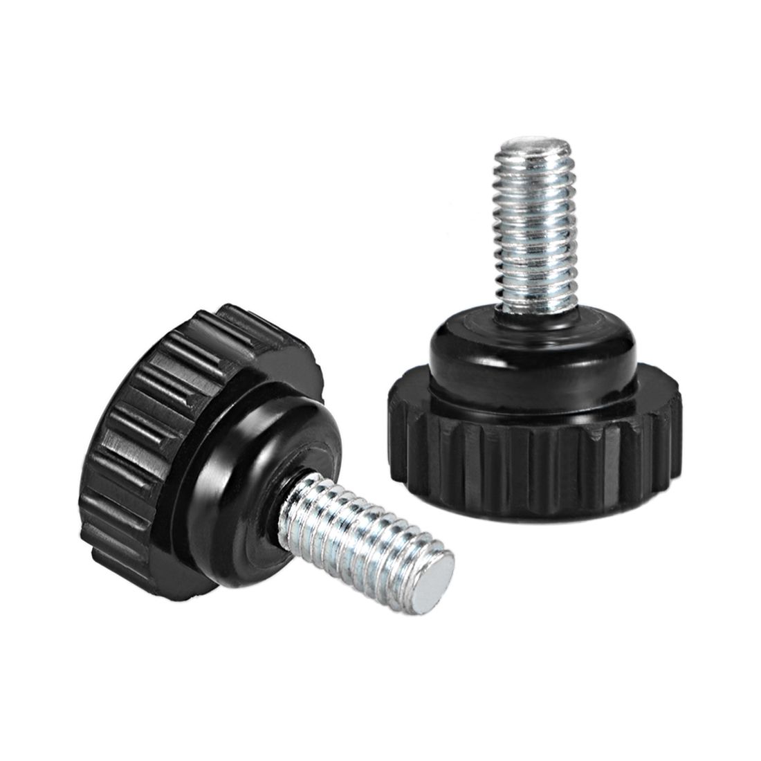 SOURCING MAP Poignée à vis Poignée de serrage moletée M6 x 10mm ...