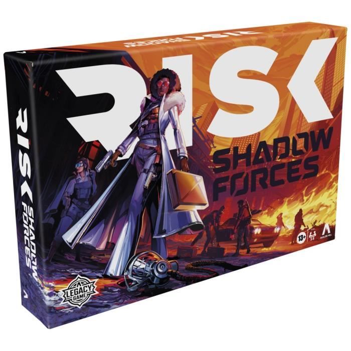 Risk Shadow Forces, jeu de stratégie, jeu de société Legacy familial et ...