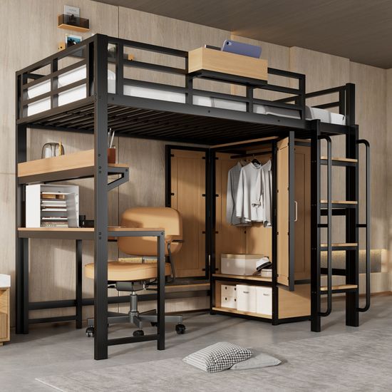 Lit Sureleve Avec Rangement Adultenull