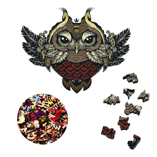 3D Building Block Puzzle Qualité Puzzle Enfants Adultes Cadeau En Bois ...