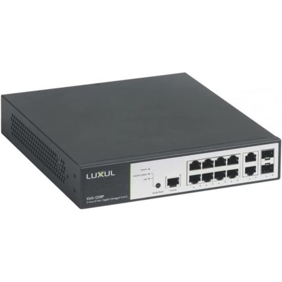 Switch - Legrand - Gest 12 Ports/8 Poe+ Go - Interfaces 12 ports ...