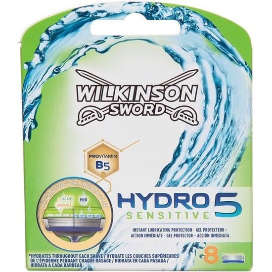 WILKINSON Hydro 5 sensitive lames de rasoir - Lot de 8 - Cdiscount Au ...