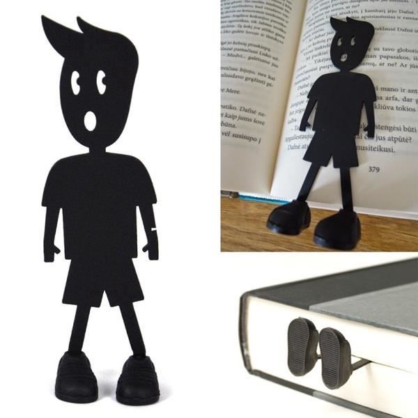 Marque-pages - MARC - Petit garçon 3D - Dimensions 13x3 cm - Couleur ...