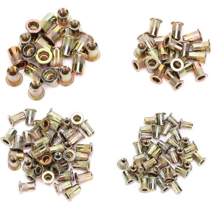 Écrous À Sertir Écrous À Insert Fileté Jeu D'Écrous À Collerette Insert ...