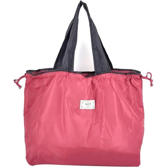 Sac De Courses,Grands Sacs De Courses Réutilisables Avec Cordon De ...