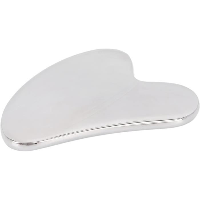 Outils Faciaux Gua Sha Outil Gua Sha en Acier Inoxydable pour le Visage ...
