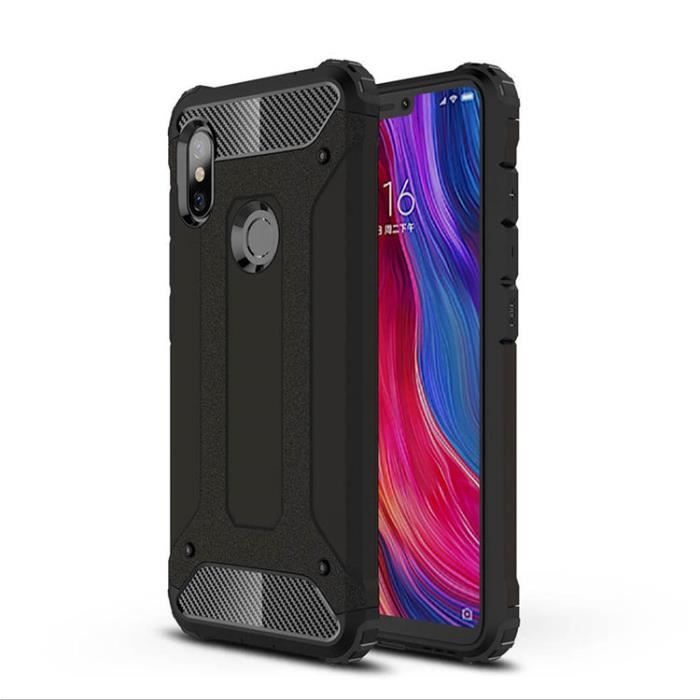 Coque Xiaomi Redmi Note 7 ,Antichoc Armor Bumper Case Double Couche ...