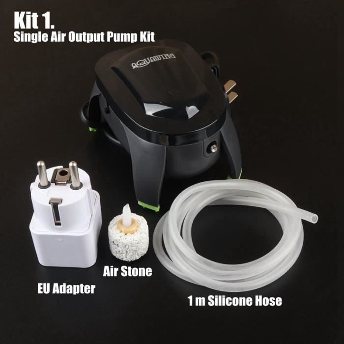 Filtration - pompe,Réservoir d'oxygène Super silencieux de 2.5W 5W ...