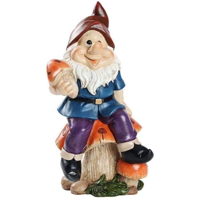 Nain de jardin Statue de Nain de Jardin en reacutesine drocircle Peinte ...