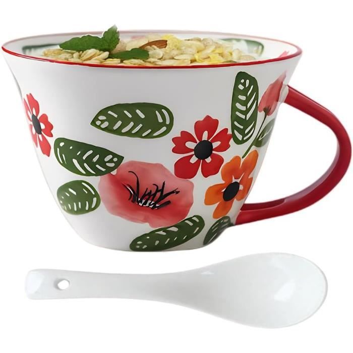 Tasse À Déjeuner Grande 600Ml, Xxl Tasse À Café Avec Cuillère, Tasses ...