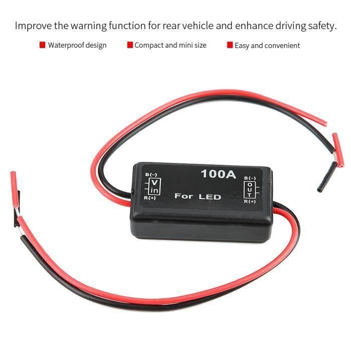 YAJ Module d'interrupteur de lumière flash stroboscopique à DEL pour ...