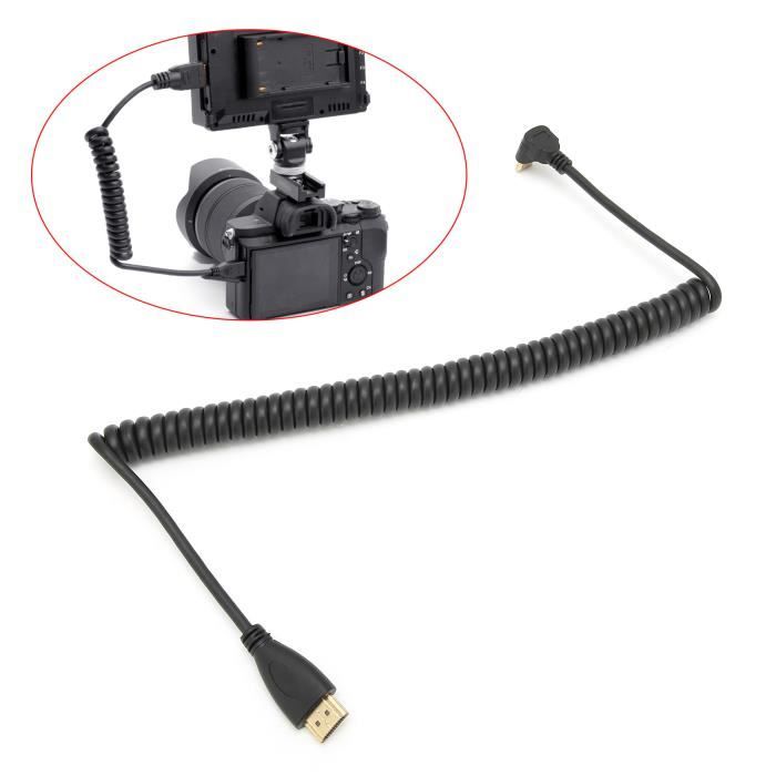 SUC-Cable HDMIcompatible A vers HDMIcompatible C Leftwei Cable HDMI-A ...