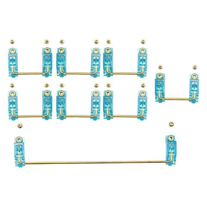 Transparent Or Plaqué PCB Vis-dans Stabilisateurs 2U 6.25U Keycap ...