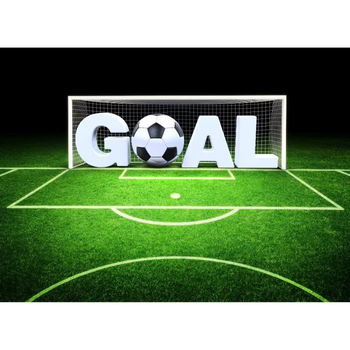 Stickers muraux enfant football GOAL - Cdiscount Maison