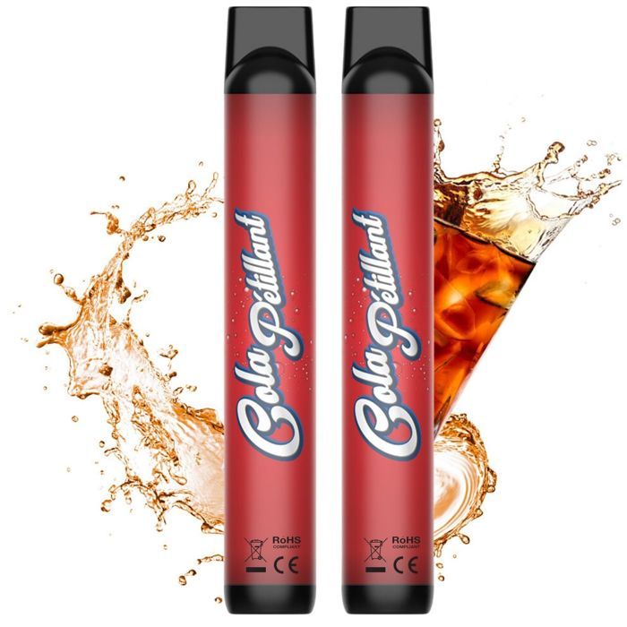 BIG PUFF - 2x Cola Pétillant 10 mg - cigarettes électroniques jetables ...