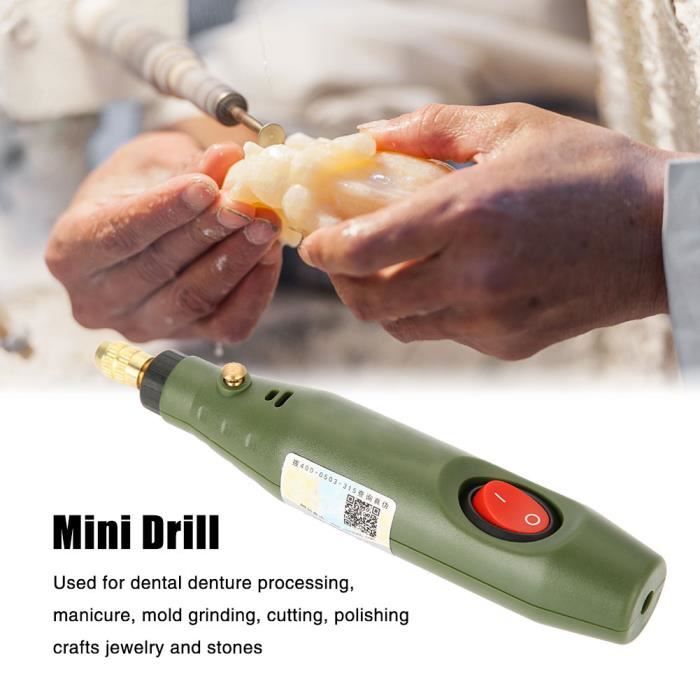 Qiilu mini meuleuse de perceuse Mini ensemble de perceuses Kit de ...