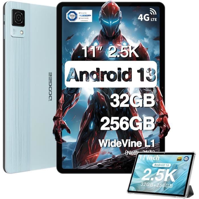 T30 Ultra Tablette Android 13 11 Pouces, Tablette Tactile 32Go Ram+ ...