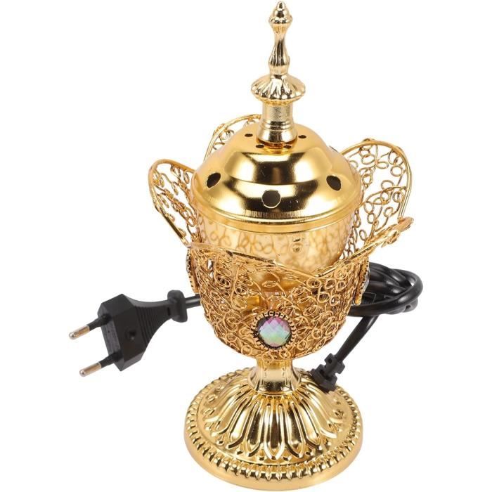 Brûleur D'Encens Arabe électrique : Brûleur De Bakhoor Brûleur D'Encens Carrousel Brûleur D ...