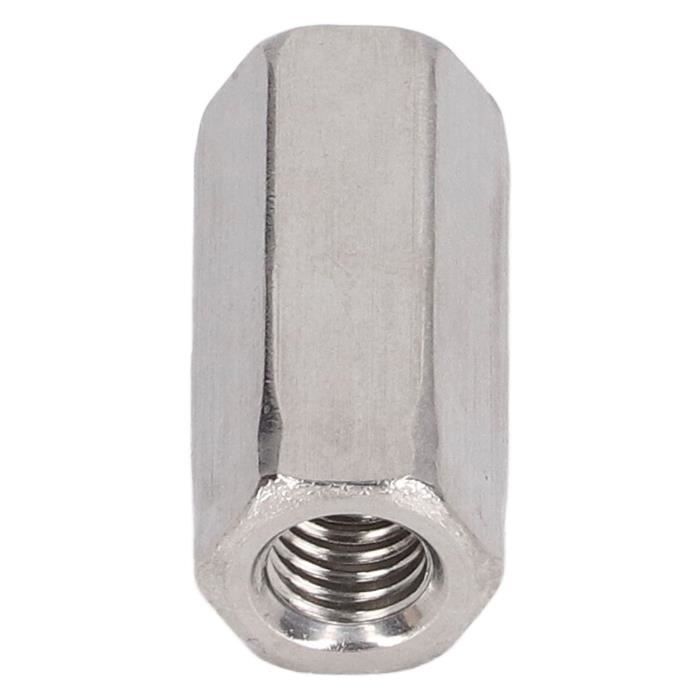 TMISHION crou d'accouplement hexagonal 10 Pièces écrous D'accouplement Hexagonaux M8 X 1.25-13 ...