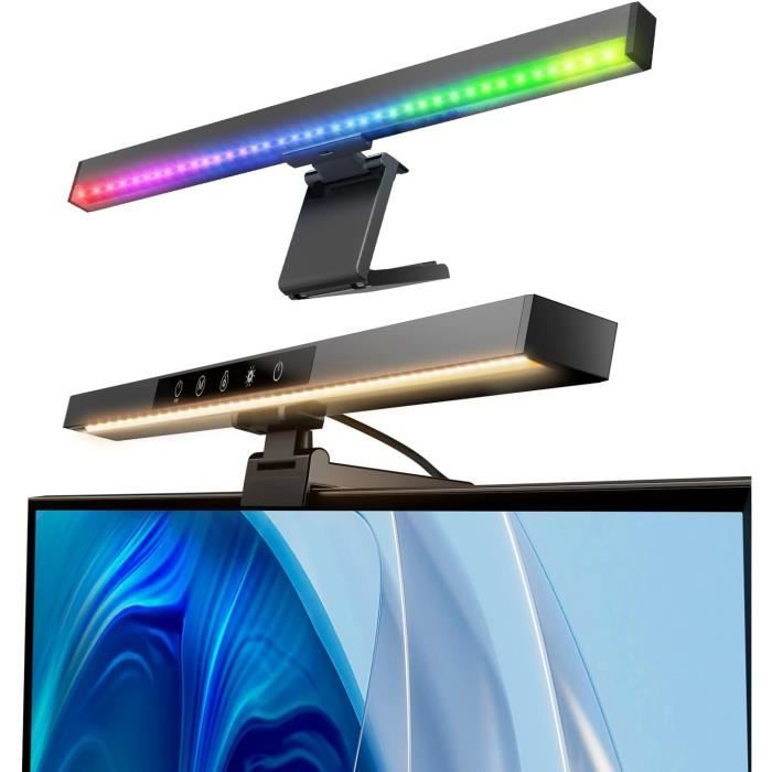 Rgb Led Ecran Pc, Lampe Écran De Bureau, Lampe De Bureau Usb D ...