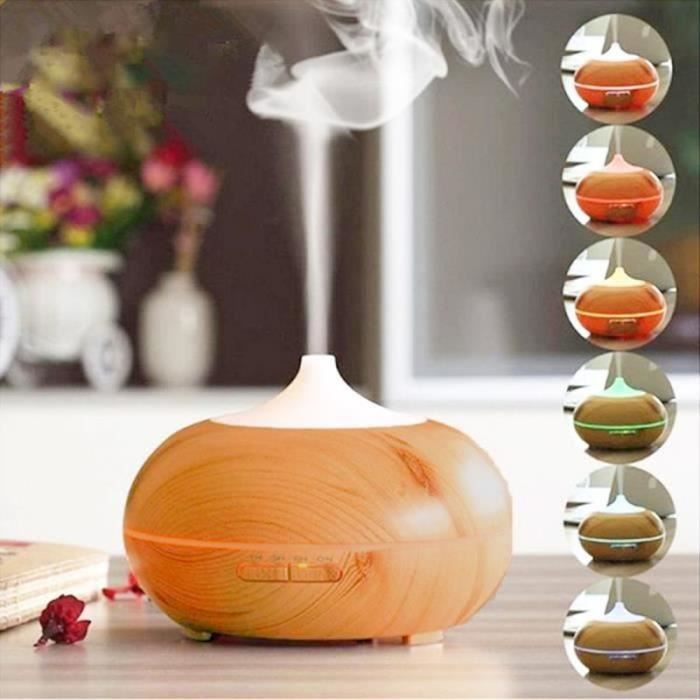 DIFFUSEUR D'HUILE ESSENTIELLE 300ml Diffuseurs d'Huiles Essentielles Electrique Humidificateur d ...