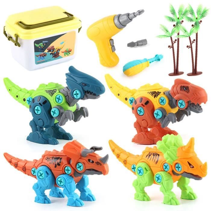 ZERONE Jouets de dinosaures à démonter Jouets dinosaures à démonter, 4 ...