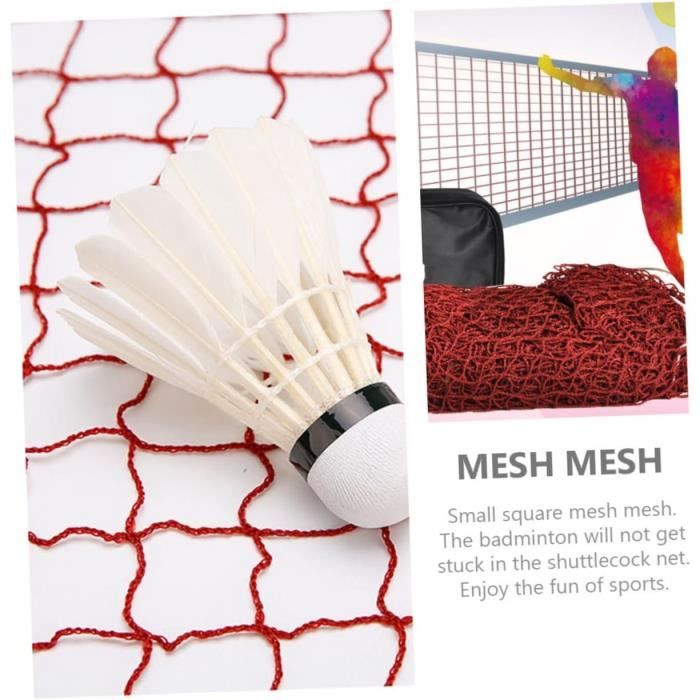 Filet De Badminton Filet De Sport Intérieur Filet Pliable Filet De ...