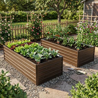 Potager En Carr Surlev
