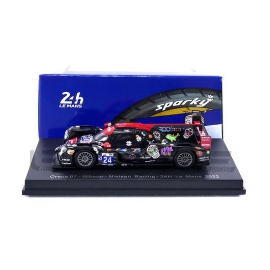 Voiture Miniature de Collection - SPARKY 1/64 - ORECA 07 - Le Mans 2022 - Black / Red - Y267 ...