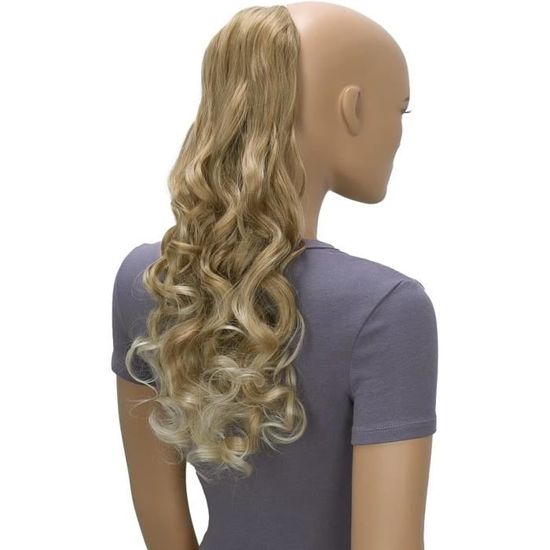 By Prettyshop 50Cm Postiche Natte Queue De Cheval Extensions Avec 2 ...