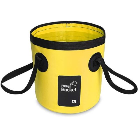 YAVO-EU Seaux Pliables Seau Pliant Étanche Robustes,(12L) Pliables,pour ...