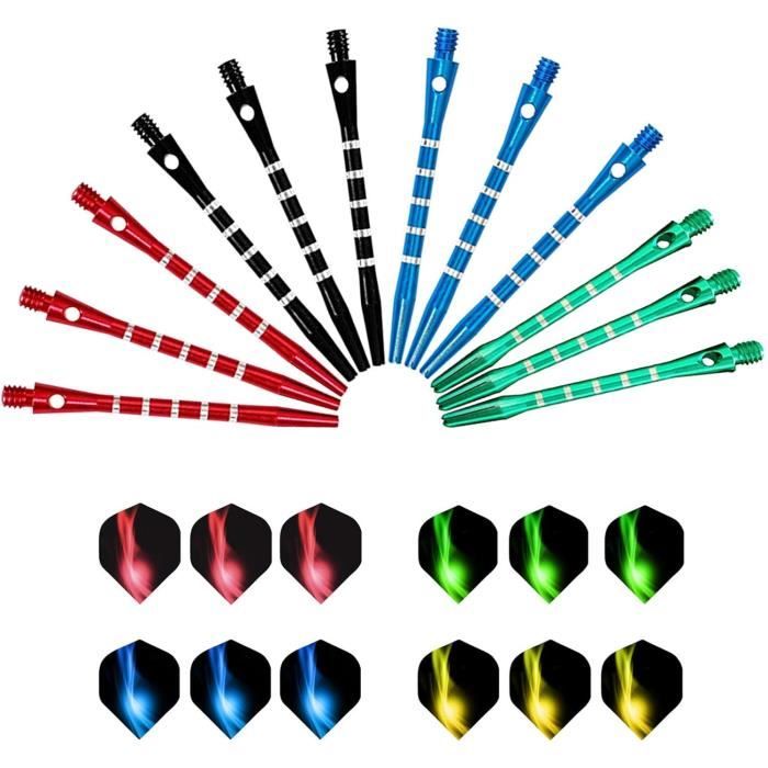 Flechettes pour Cible electronique, 12 flechette Pointe Plastique ...