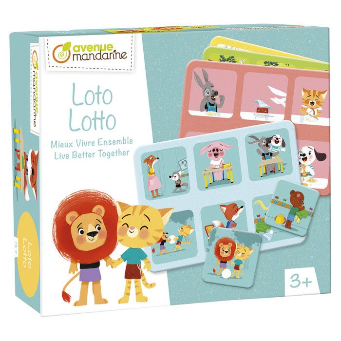 Loto - Mieux Vivre Ensemble - Jeux de société - Cdiscount Jeux - Jouets