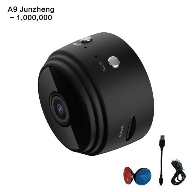 A9-Caméra noire avec 128G-Caméra de surveillance IP WiFi HD 1080p ...