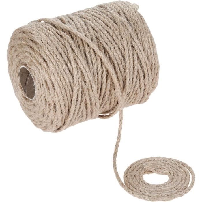 Corde Décorative, Corde De Jute Naturel, Ficelle Corde De Jute ...