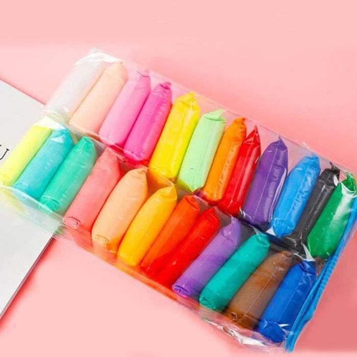 Pâte à modeler colorée et douce en argile polymère - Séchage à l'air ...
