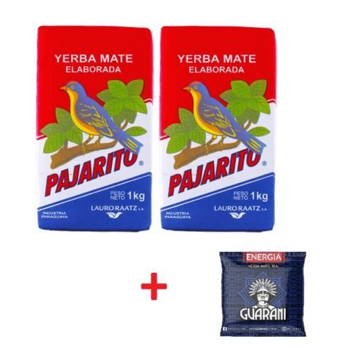 Yerba Maté Pajarito Tradicional 2 Kg + Échantillon Gratuit De Guarani ...