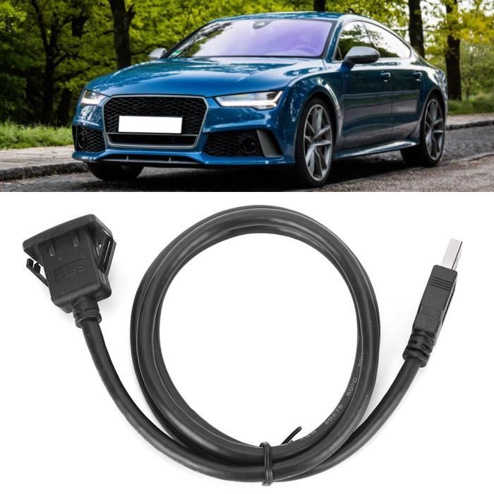 USB 3.0 tableau de bord adaptateur ligne voiture moto unique port fil d ...