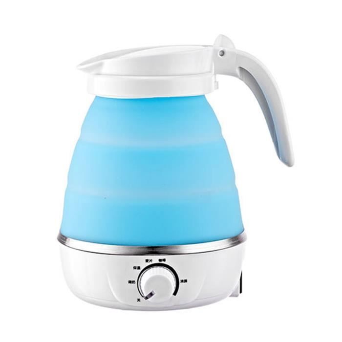 Bouilloire électrique - Mini - Pliable en Silicone - 600W - 0.7L - 3 ...